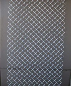 Diamond Grille Security Window with Flyscreens - Security screen ...