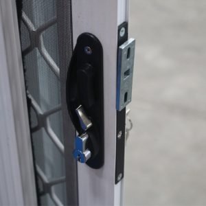 Custom Aluminium Flyscreen Doors Hinged/Sliding - Security screen ...