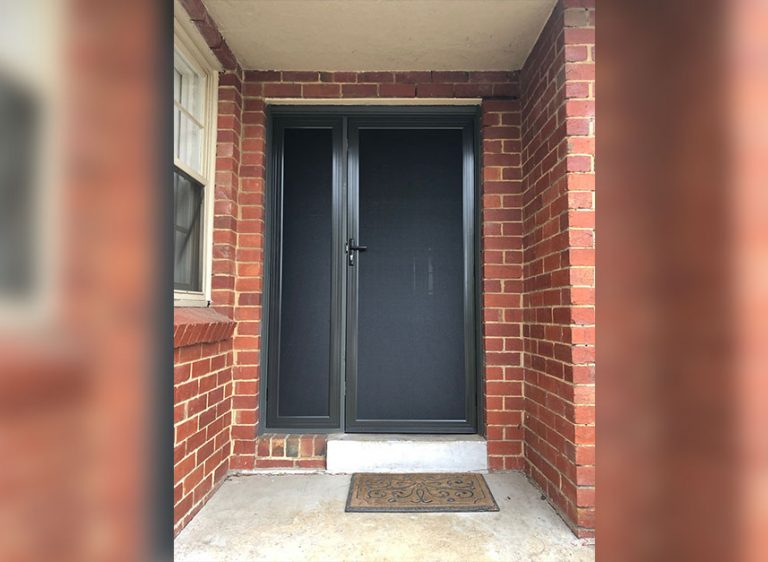 Security One-Way Mesh Door Hinged/Sliding Custom Size Available ...