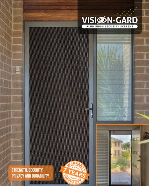 Aluminium Security One-Way Mesh 3mm thick - No Frame Mesh Only ...